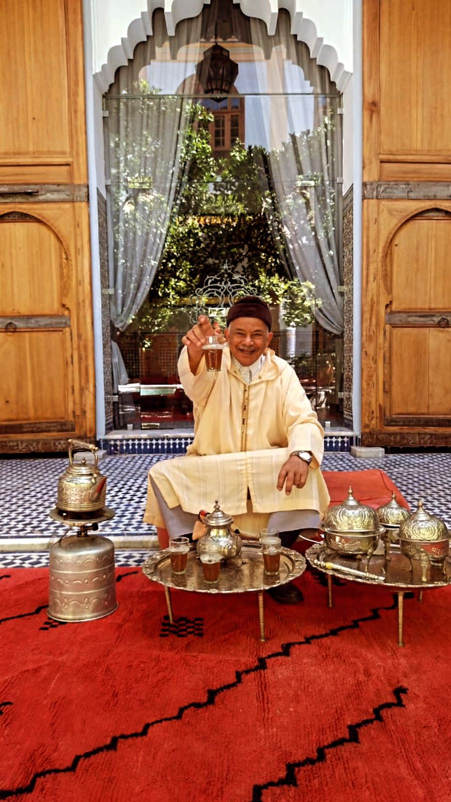 The Baking Class with Tea Ceremony at Fez Cooking School